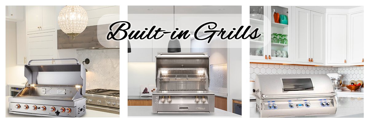 Built-In Grills & Professional Outdoor Cooking