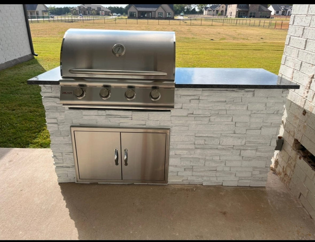 Custom Outdoor Kitchen Islands
