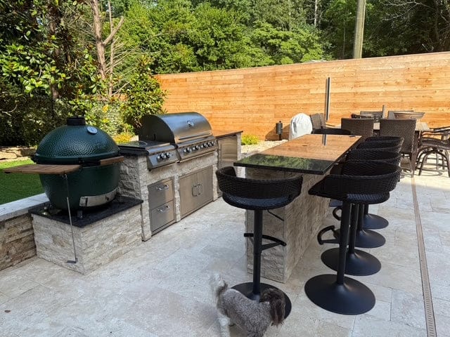 Custom Outdoor Kitchen Islands