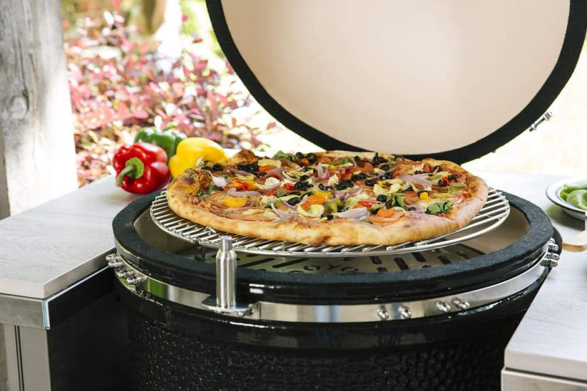 Coyote 22" Built-In Ceramic Asado Smoker, Cart Option / C1CHCS
