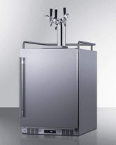 Summit 24" Wide Built-In Outdoor Commercial Beer Kegerator / 5.6 cu.ft