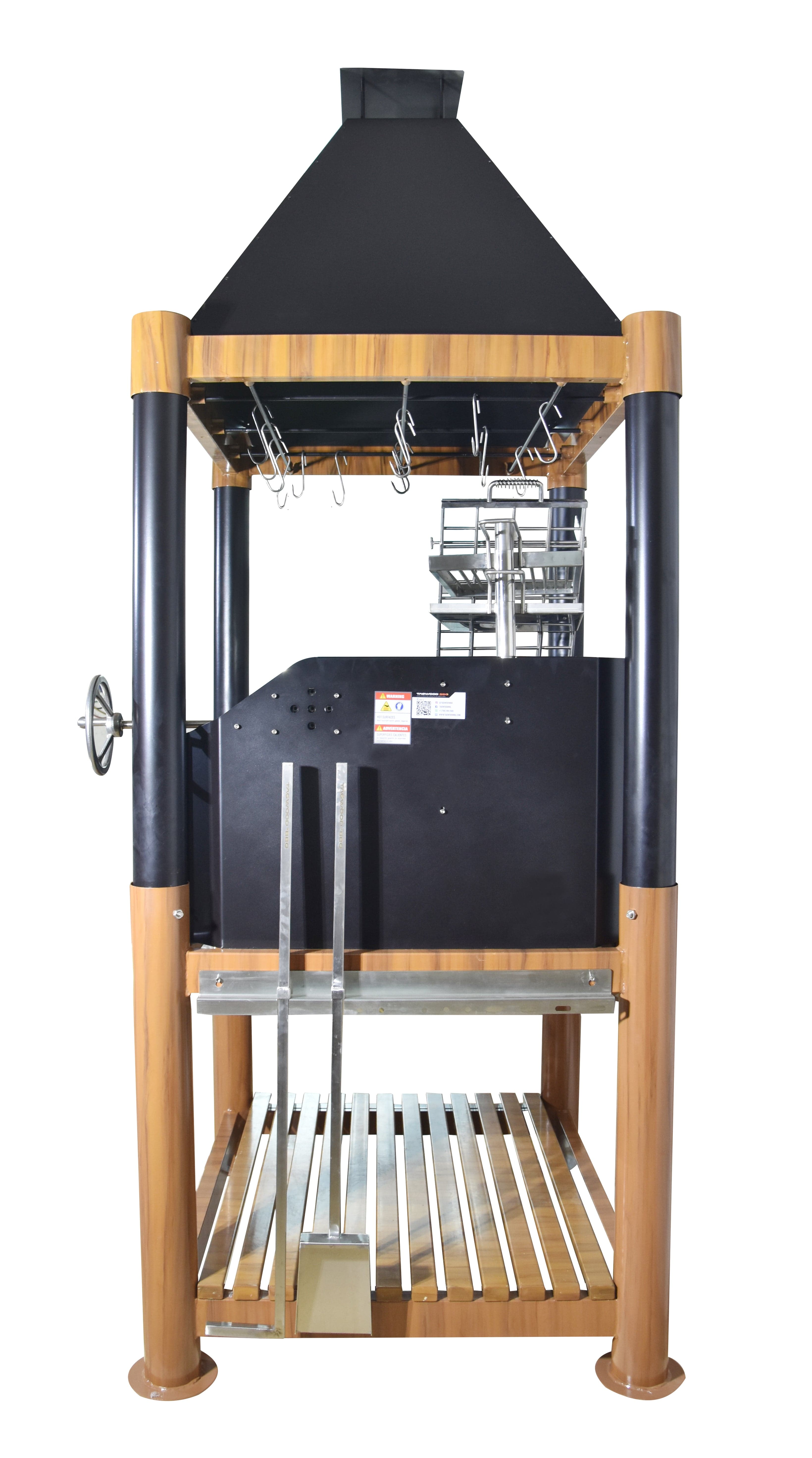 Tagwood BBQ Argentine Santa Maria Style Wood Fire & Charcoal Gaucho Gr
